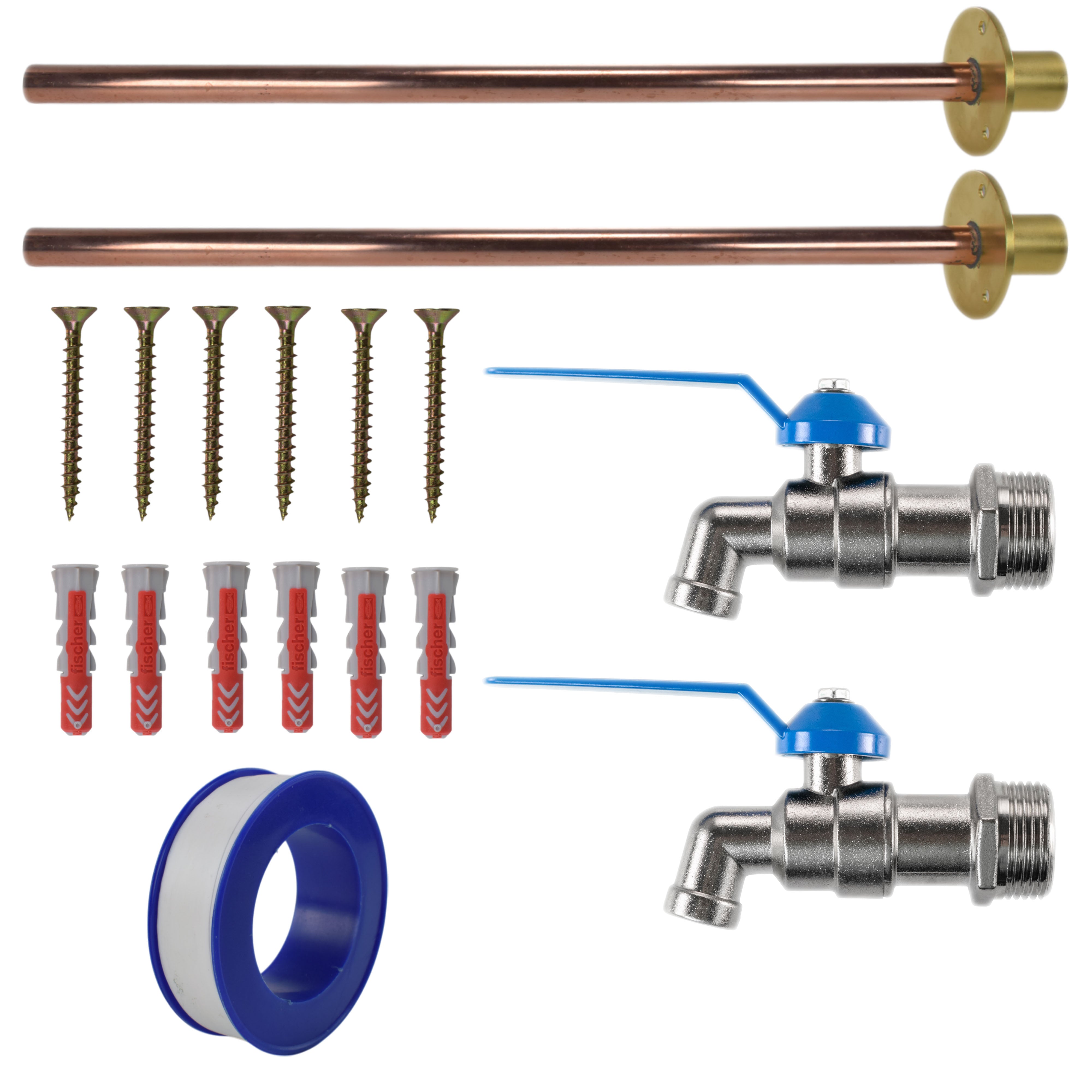 Simple Lever Tap BASIC Connection Kit x2 – Empire Warehouse