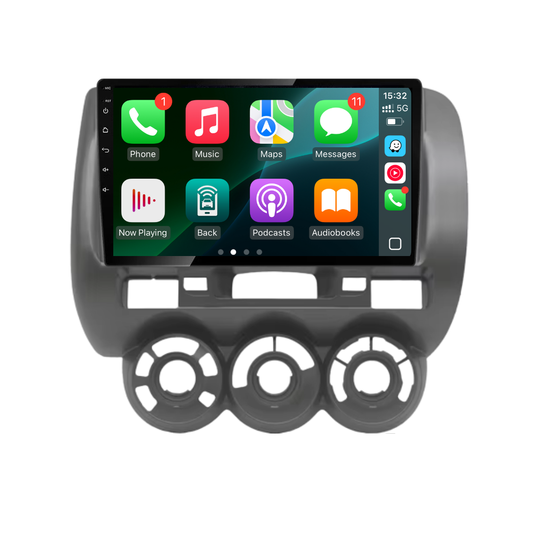 Honda Fit Jazz City GD Apple Carplay / Android Auto 9" Stereo Upgrade ...