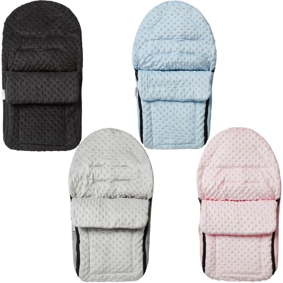 Universal Dimple Car Seat Footmuff / Cosy Toes - Fits All 3 And 5 Poin ...